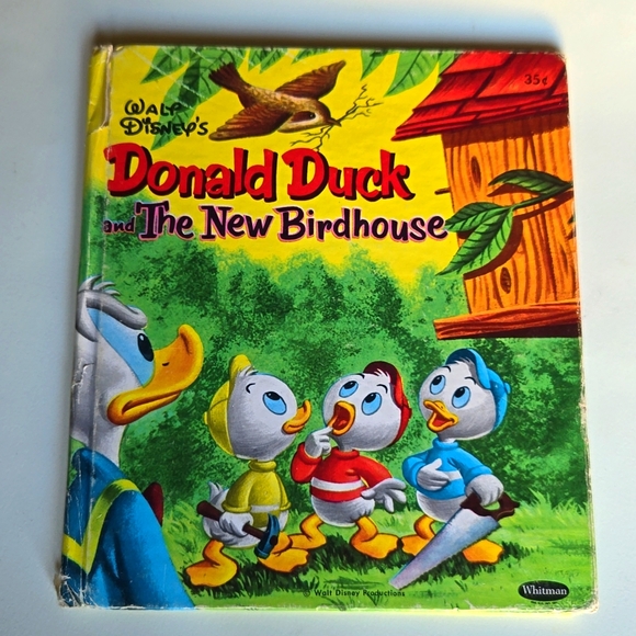 Disney | Other | 956 Disney Donald Duck And The New Bird House Book ...